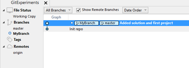 An introduction to branches in Git – Terje Sandstrøm – Visual Studio ...
